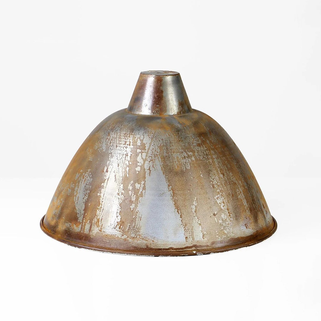 Vintage Industrial Lamp Shade Large Metal Factory Lamp 3 - Etsy