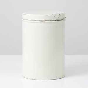 Vintage Metal Box White Colored Antique Home Decor - Etsy