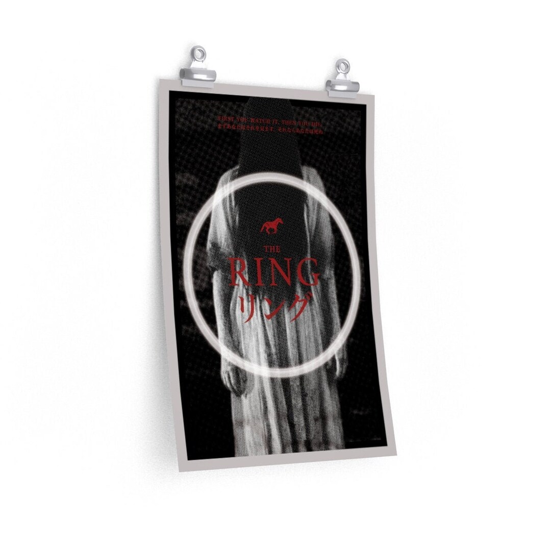 The Ring Alternative Movie Poster Japanese Horror Art Print - Etsy
