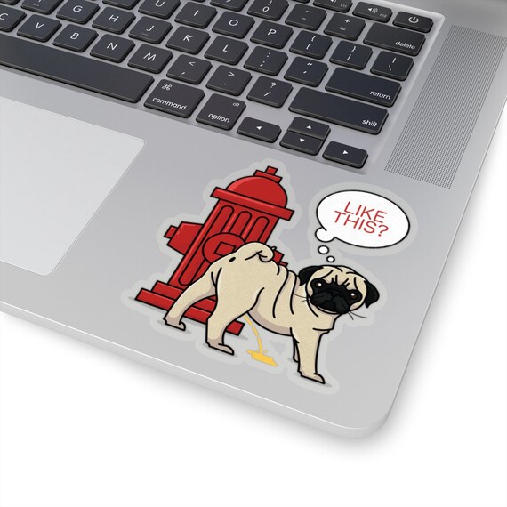 Pug Puppy Doggo Sticker | Etsy