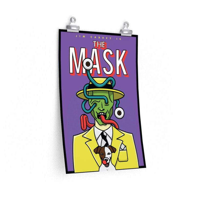 The Mask Alternative Movie Poster | Etsy