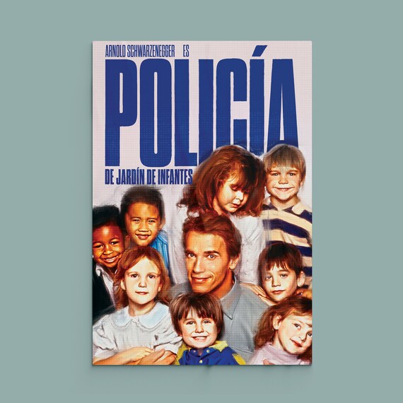 Kindergarten Cop Poster