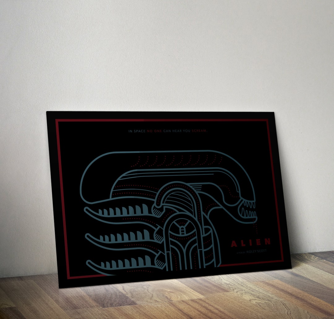 Alien Alternative Movie Poster - Etsy