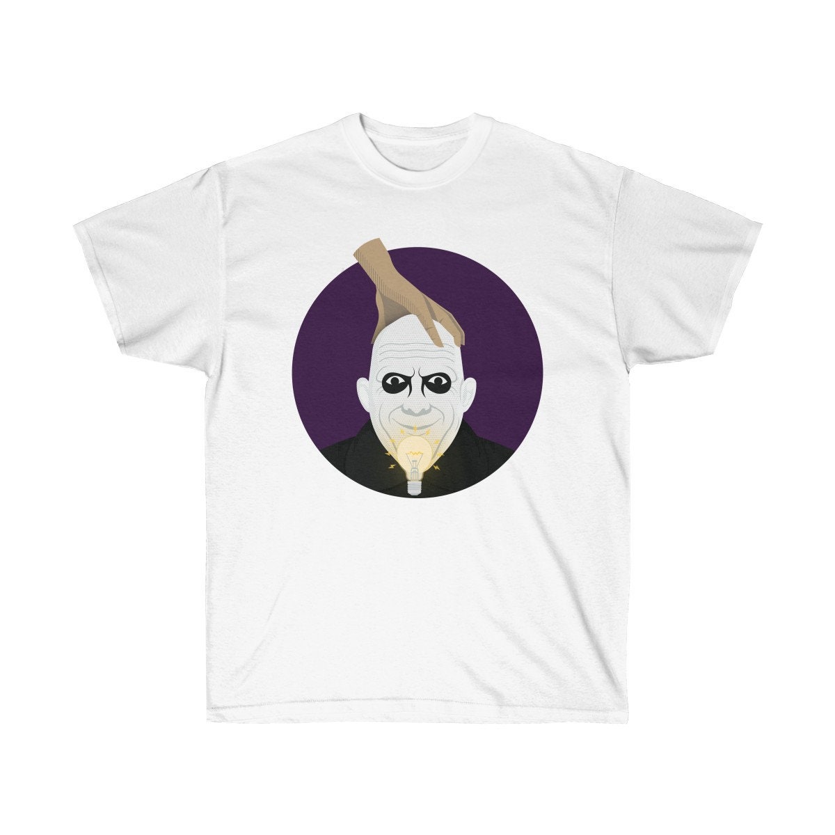 Uncle Fester And Thing Addams Family Tshirt Designed & Sold By Lublin Bill