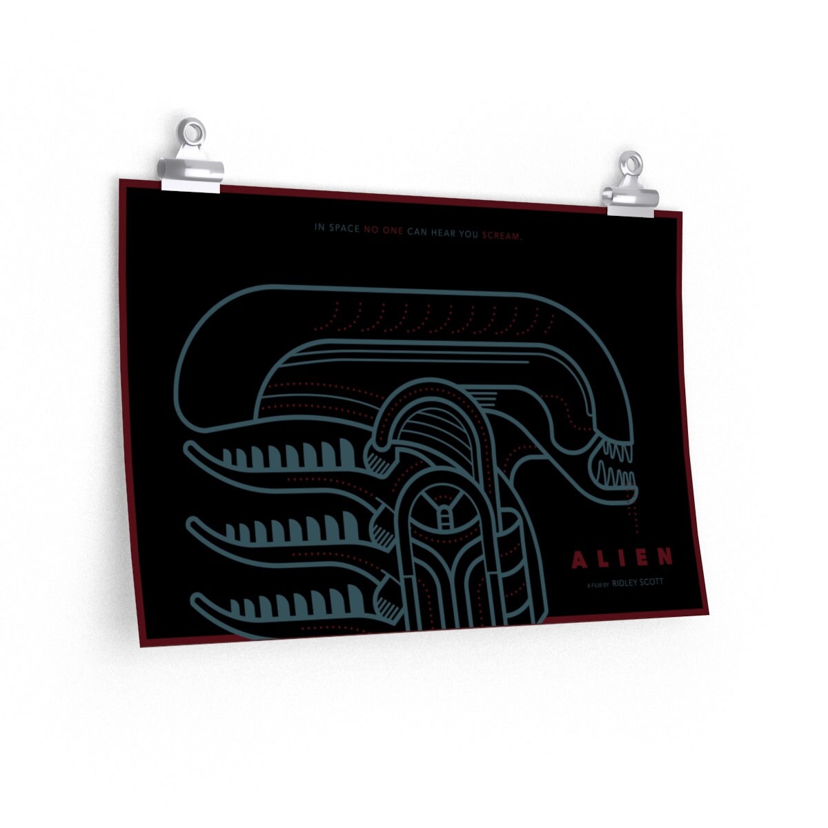 Alien Alternative Movie Poster - Etsy