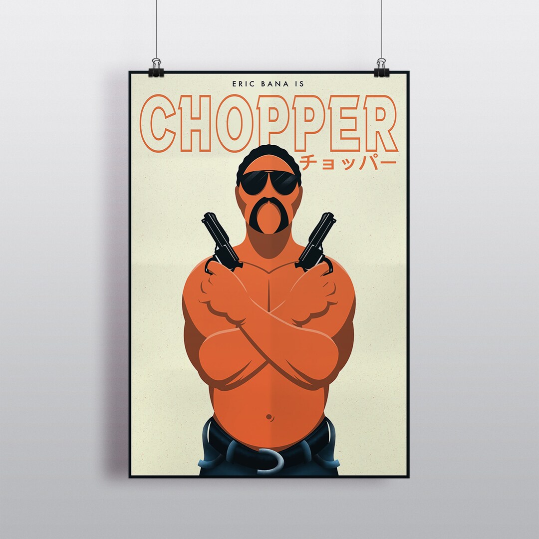 Chopper Alternative Minimalist Movie Poster (japanese) - Etsy