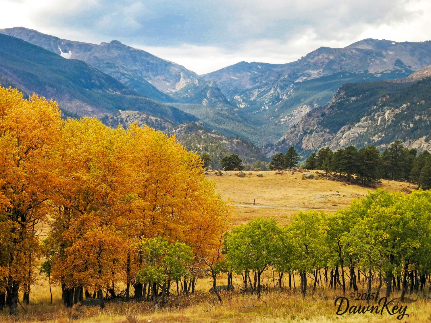 Rocky Mountain National Park in Fall Colors - Etsy