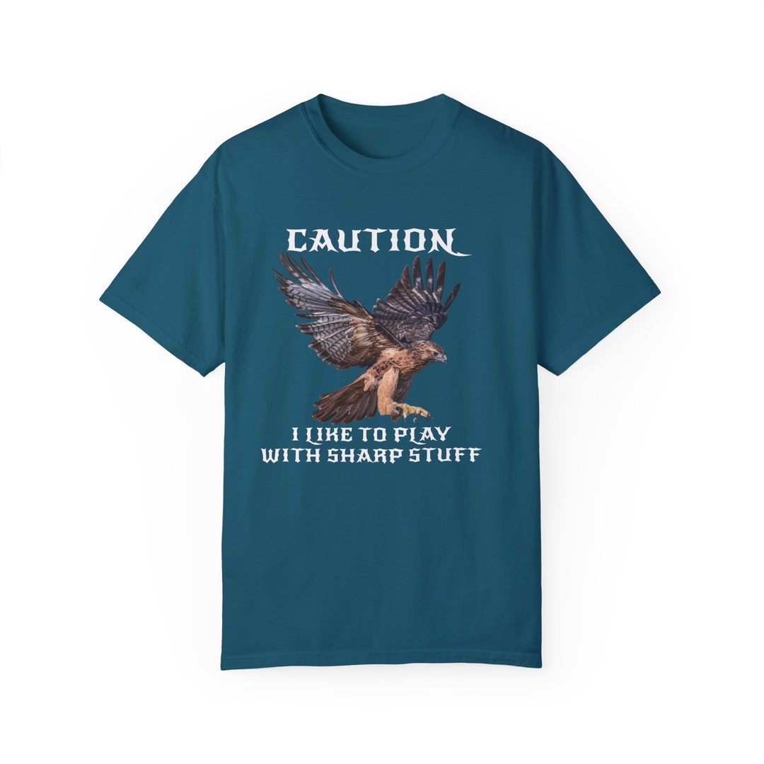 Red-tailed Hawk Falconry Unisex Garment-dyed T-shirt - Etsy