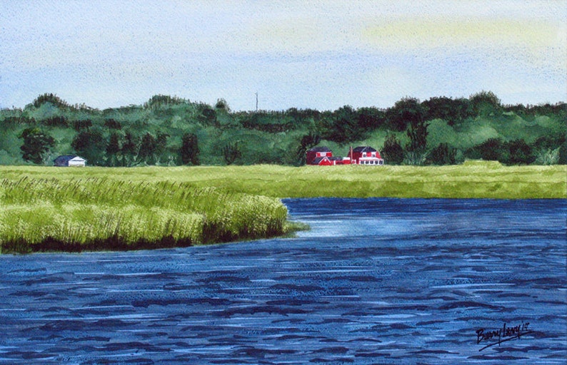 Cohansey River 2, Landscape, River, New Jersey, 13x19 Fine Art Giclee ...