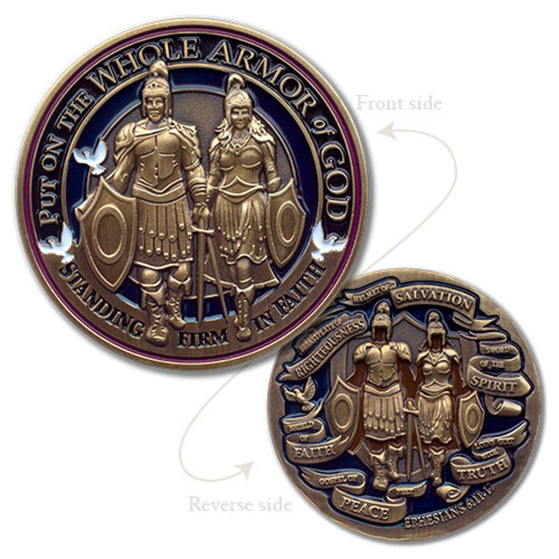 Armor of God Commemorative Challenge Coin - Etsy