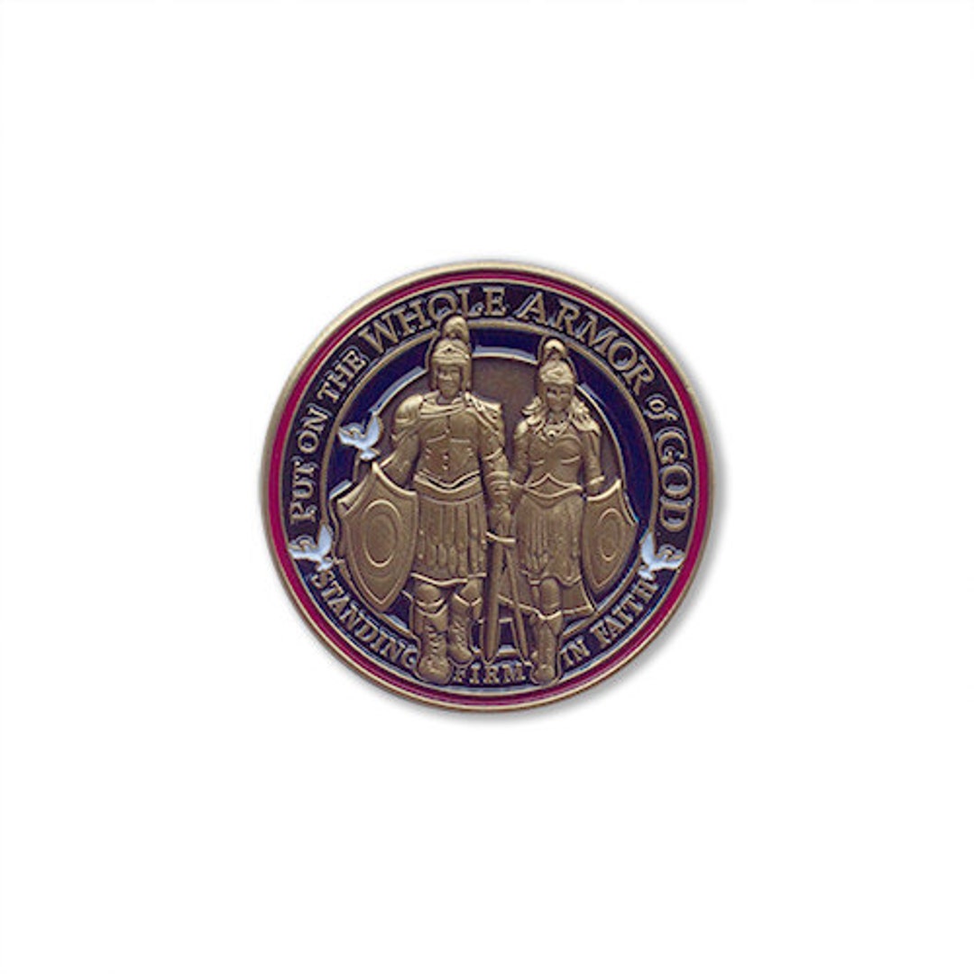 Whole Armor of God Collectible Round Lapel Pin (or Tie Tac) - Etsy