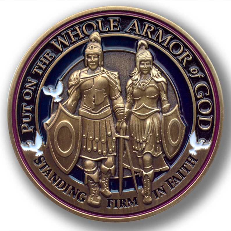 Armor of God Commemorative Challenge Coin - Etsy