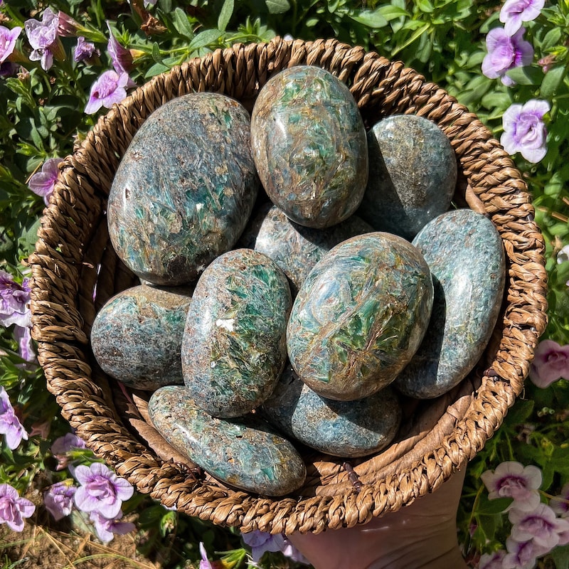 Blue Green Crystal - Etsy