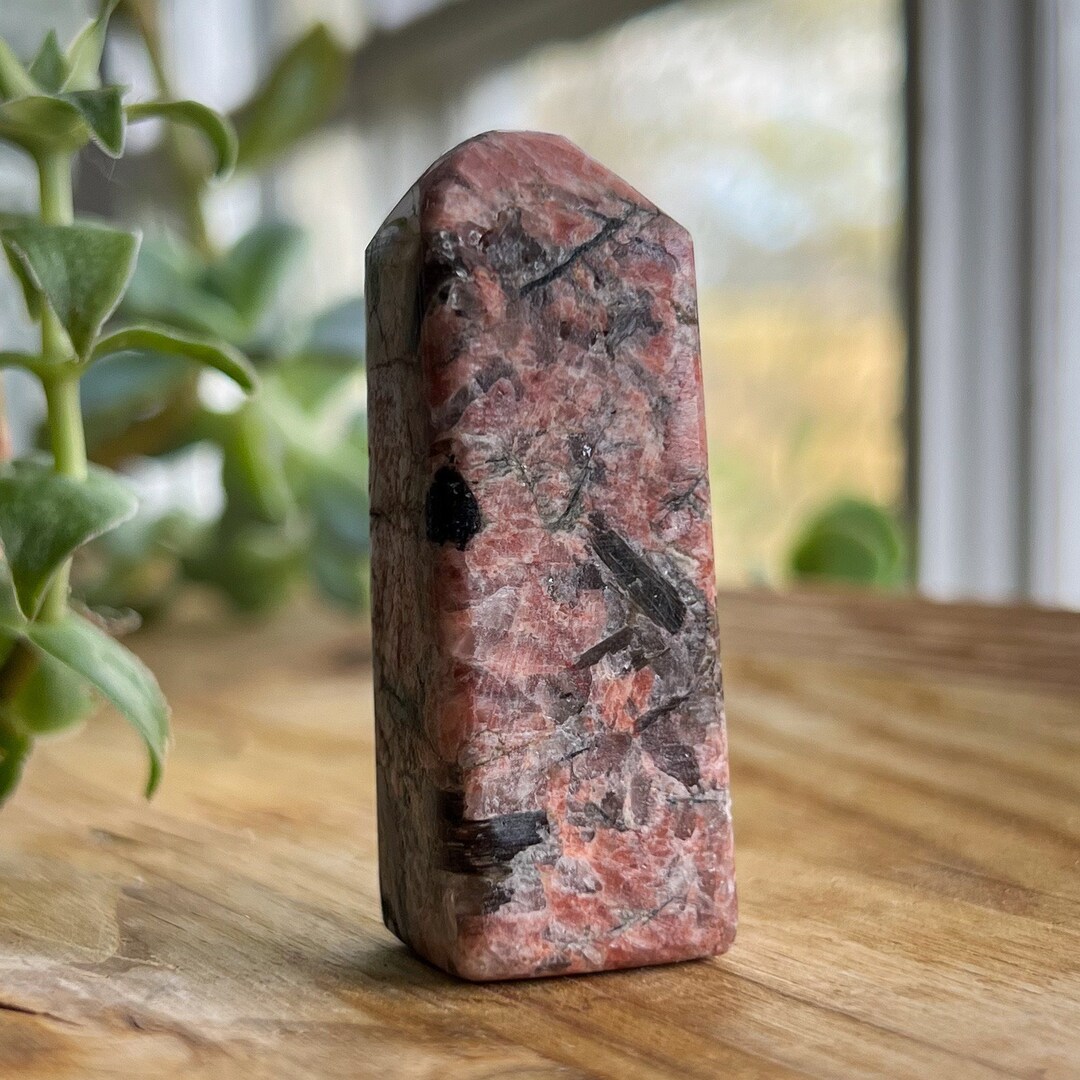 Red Dragon Euphoralite Tower Mineral Crystal 28 Billion Years Old