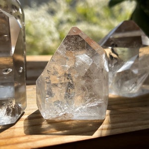 Clear Quartz Generator Tower With Penetrator Quartz Inside From Brazil ...