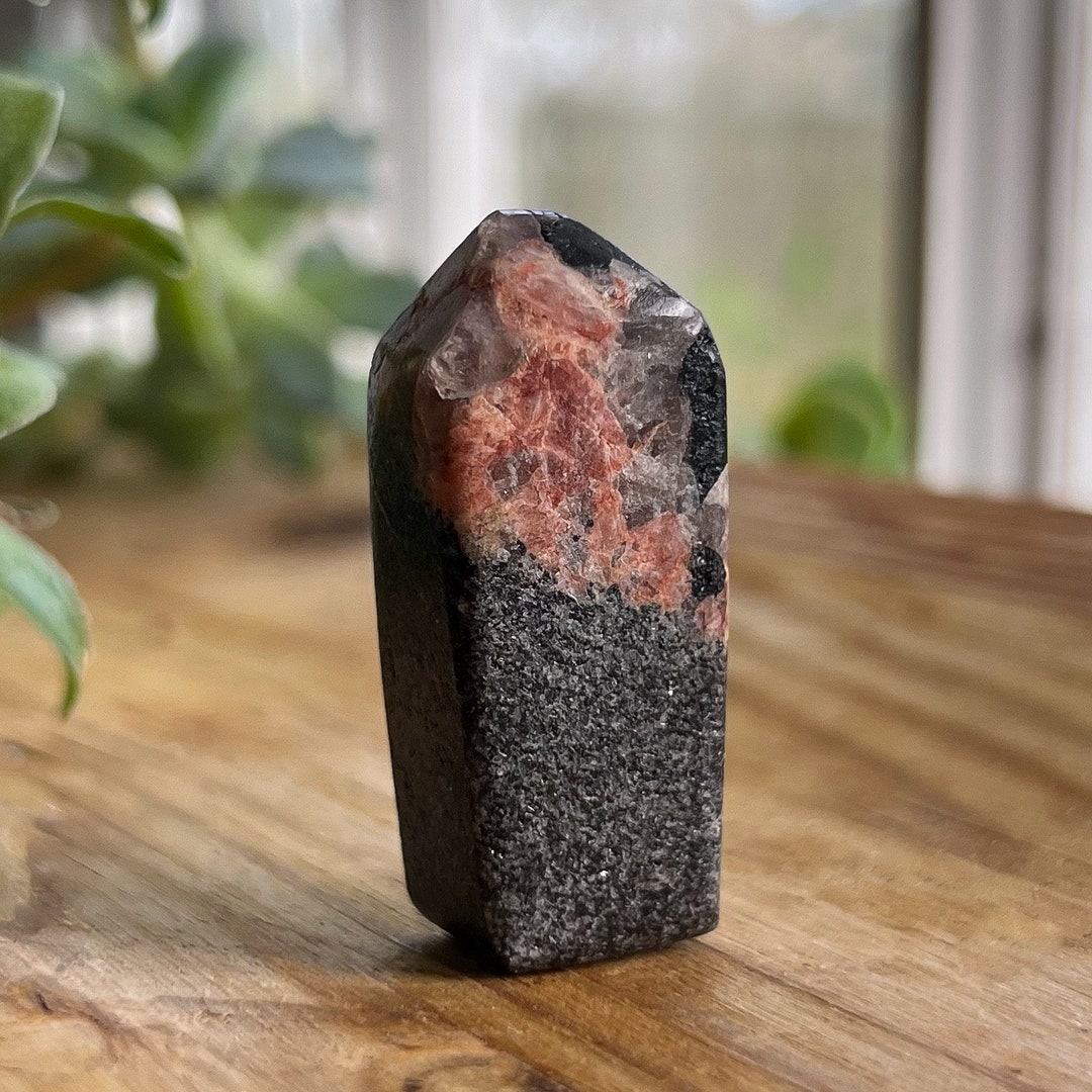 Rare Red Dragon Euphoralite Tower, Mineral Crystal, 2.8 Billion Years ...