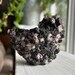 Ruby Fuchsite Dish, UV Reactive Crystal Bowl for Altar, Pink Green ...