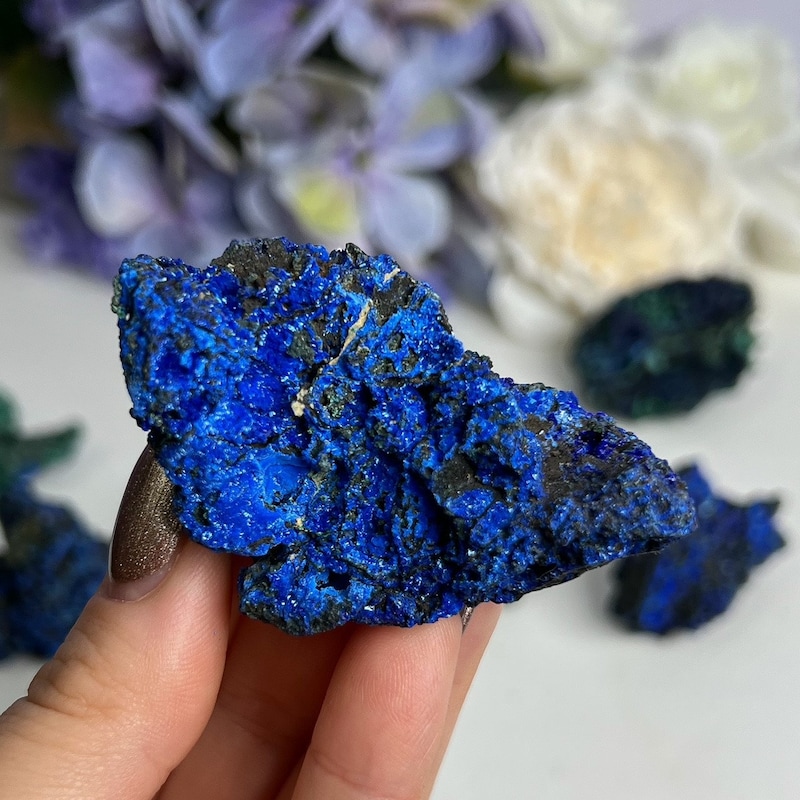 Raw Azurite - Etsy