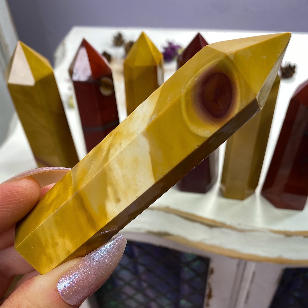 Mookaite Jasper Tower, Mookaite Point, Earth's Powers, Decision Making ...