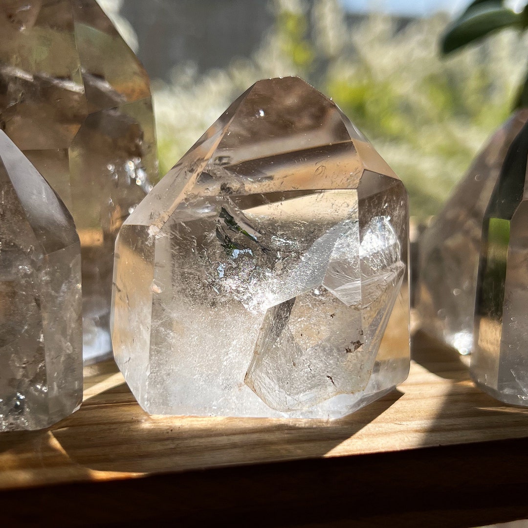 Manifestation Clear Quartz Generator, Penetrator Quartz Inside Growth ...