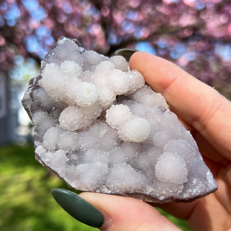 Pink Botryoidal Chalcedony Translucent Specimen - Etsy UK