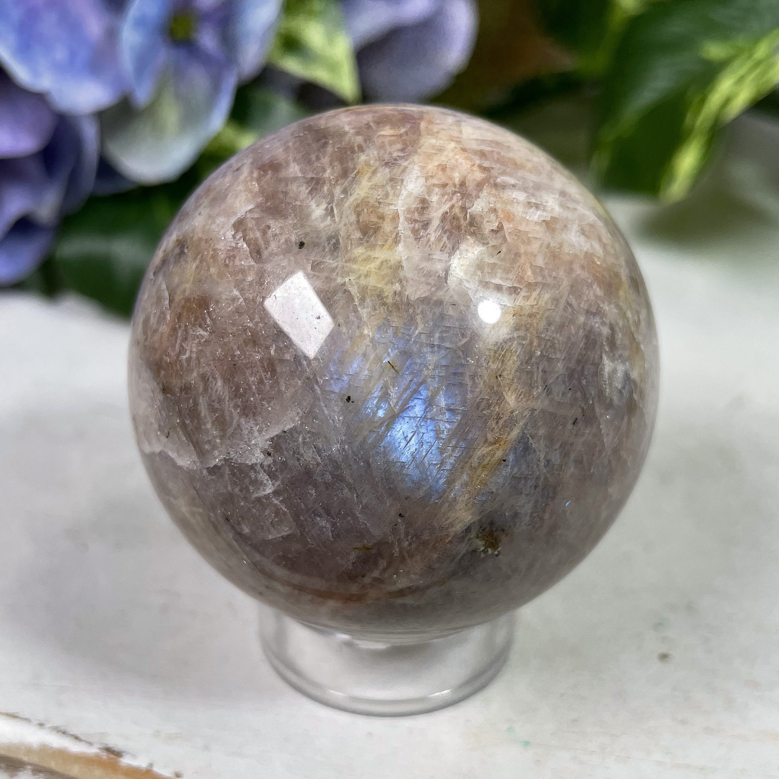 Sunstone/moonstone sphere Jewelry & Beauty Jewelry Making & Beading ...