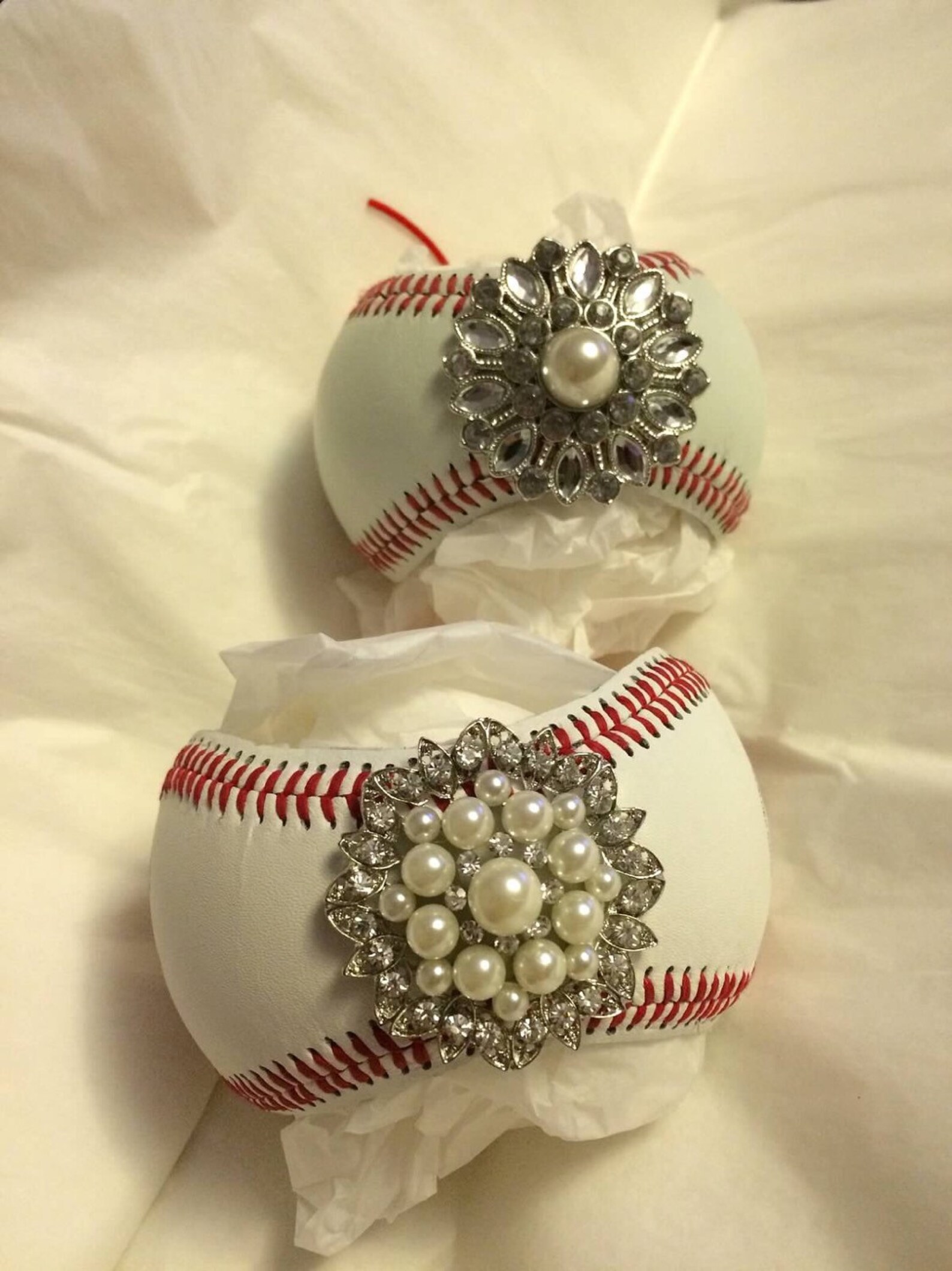 Custom Baseball Bling Bracelets - Etsy