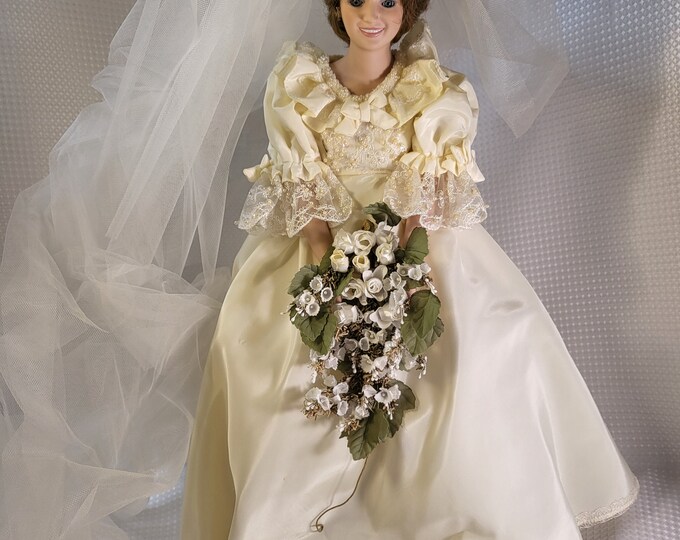 Danbury Mint Princess Diana Bride Doll Mint in Box With Original ...