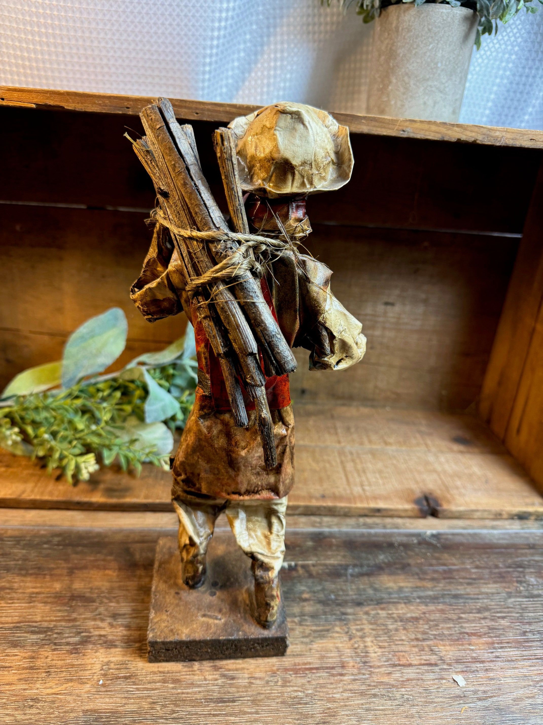 Rare Vintage Mexican Folk Art Paper Mache Man Figurine - Etsy