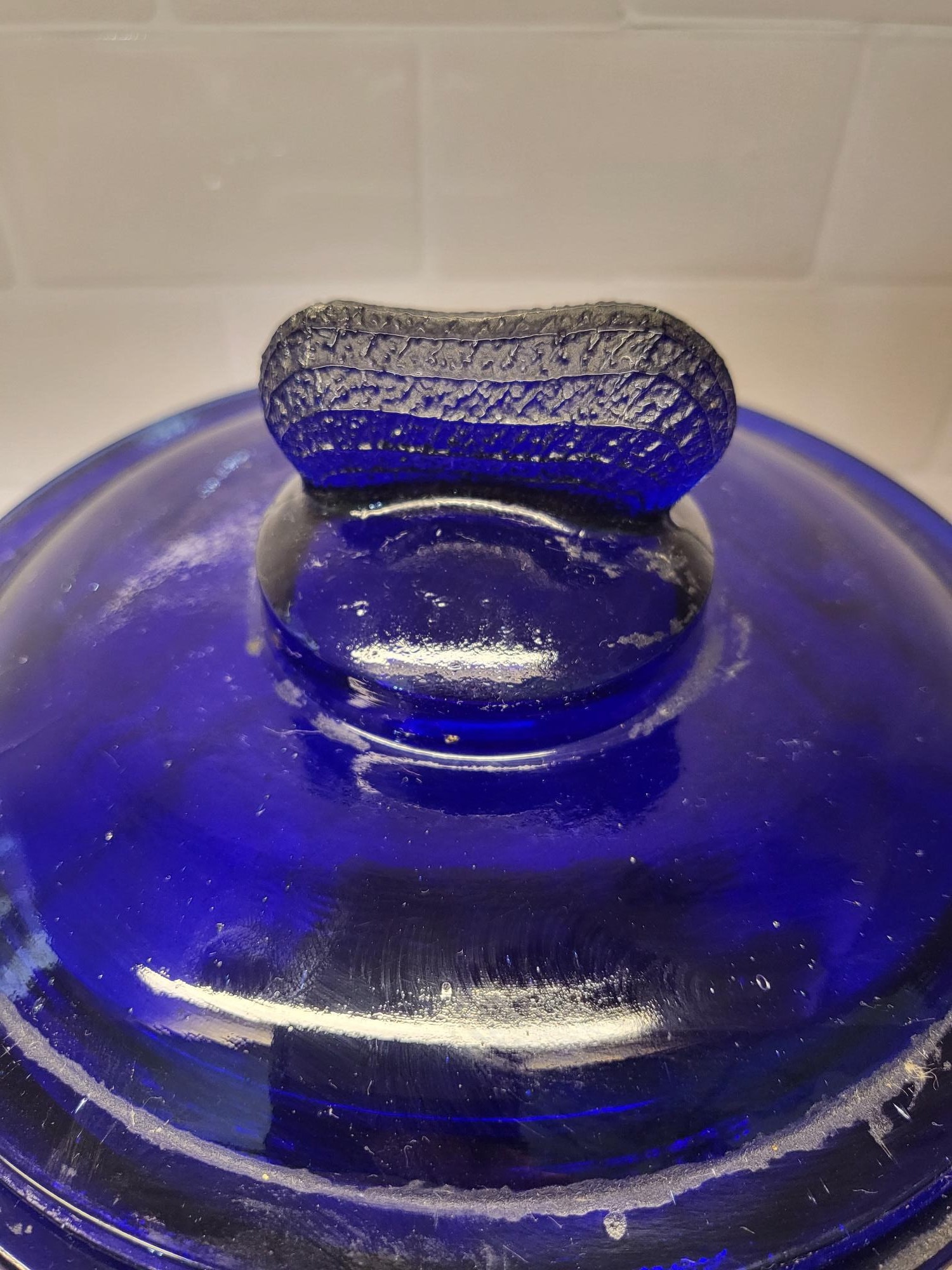 Vintage Cobalt Blue Planters Mr. Peanut Jar - Etsy