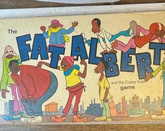Vintage 70s Fat Albert Thermos: Cosby Kids Metal Lunchbox - Etsy