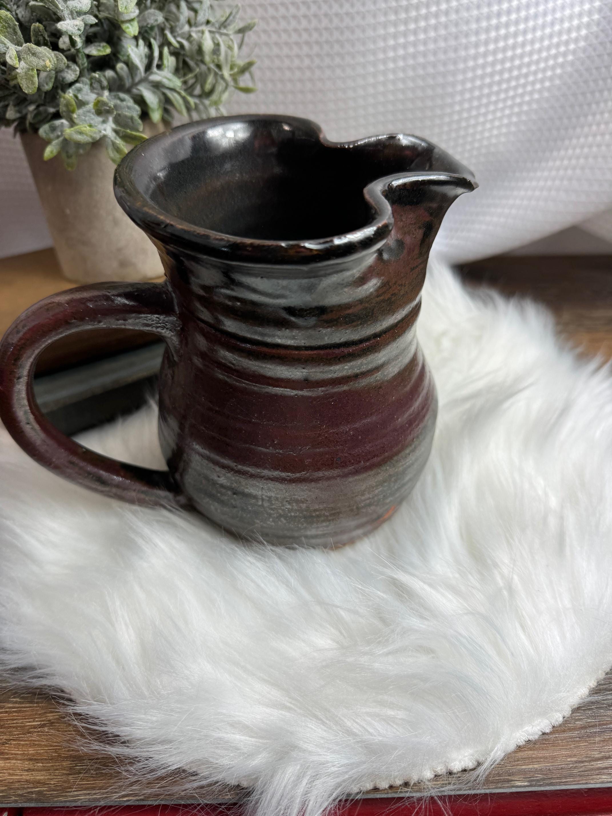 Pottery Pitcher - Etsy