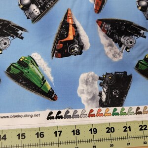 On the Right Track - Trains - High Quality Quilting Cotton From the ...