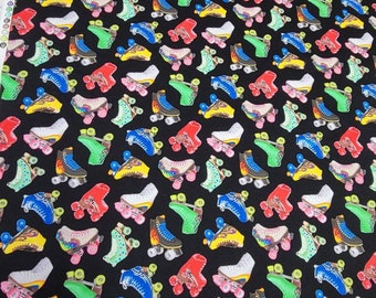 Retro Roller Pin up Fabric Roller Derby Girls by Cynthiafrenette Roller ...