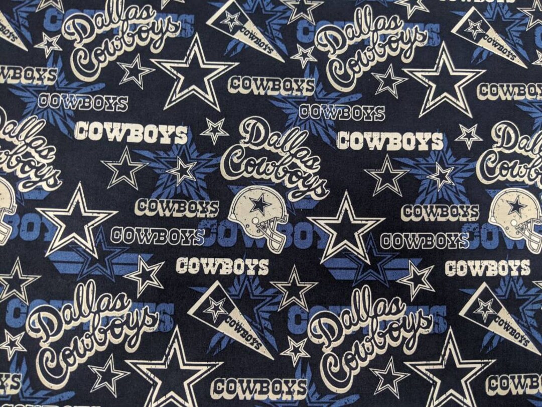 Dallas Cowboys - NFL Extra Wide (58") High Quality Quilting Cotton From ...