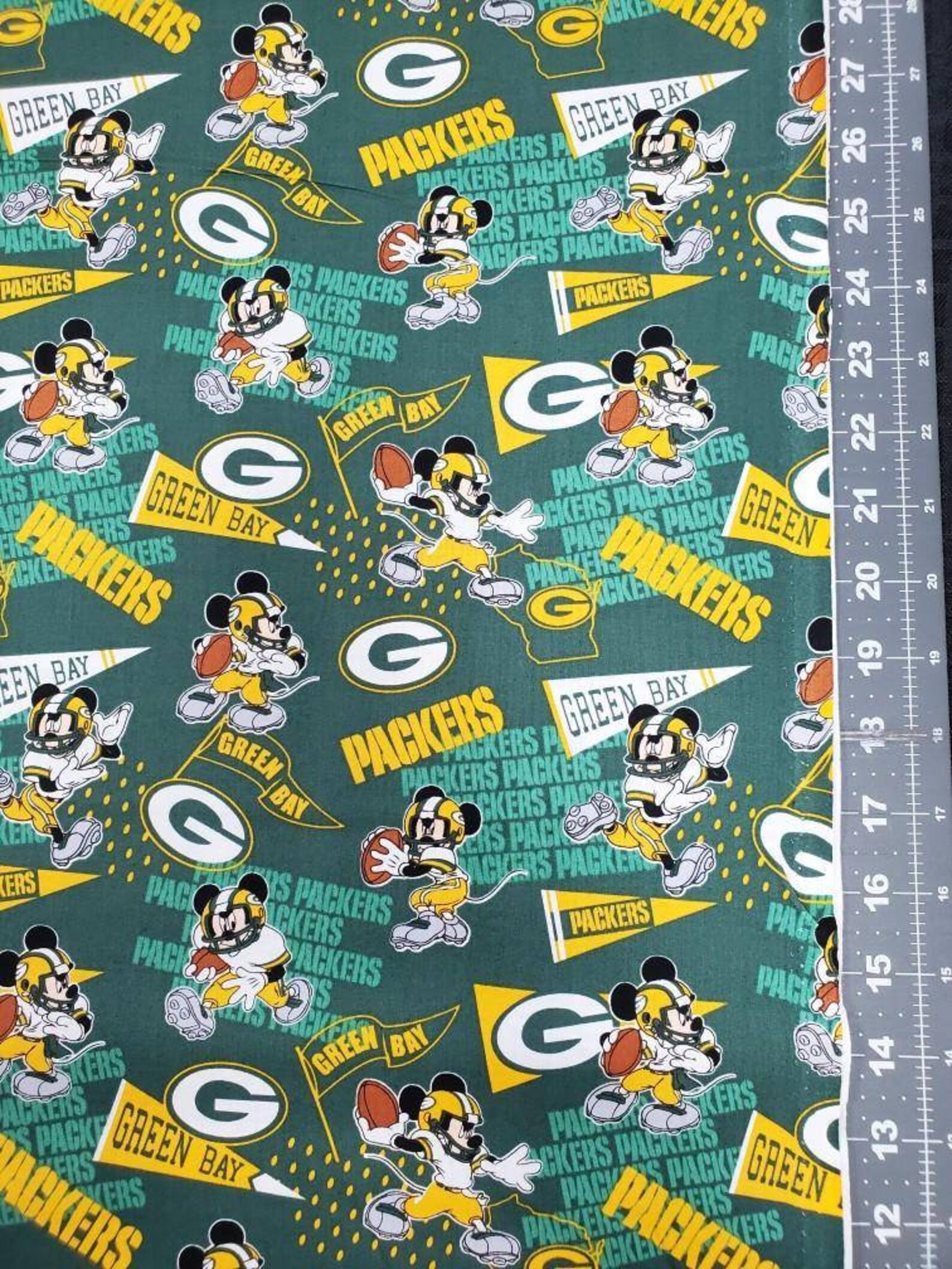 Green Bay Packers & Mickey Mouse - MASHUP NFL and Disney -high Quality ...