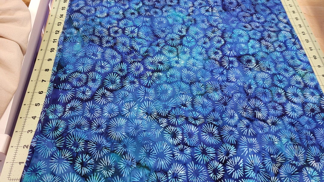 Celestial- Water - Batik From Robert Kaufman- High Quality Quilting ...