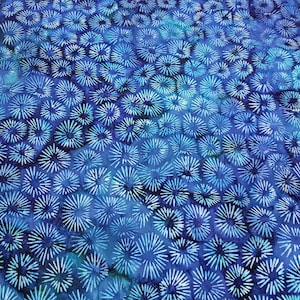 Celestial- Water - Batik From Robert Kaufman- High Quality Quilting ...