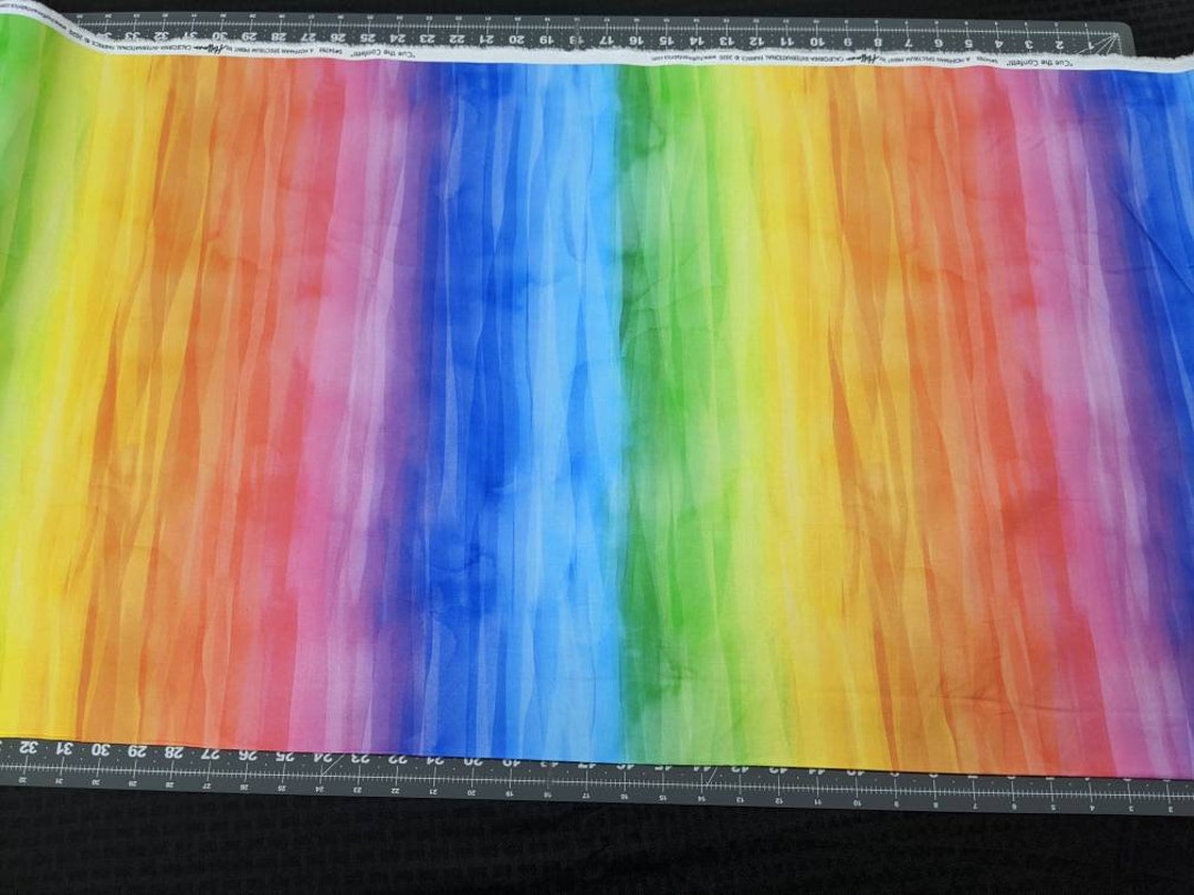 Rainbow - Cue the Confetti - High Quality Quilting Cotton From the Bolt ...