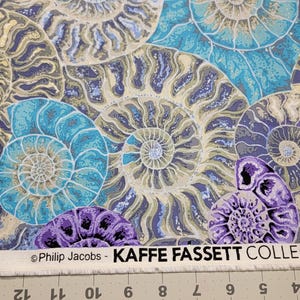 Ammonite Blue -by Philip Jacobs for Kaffe Fassett Collective ...