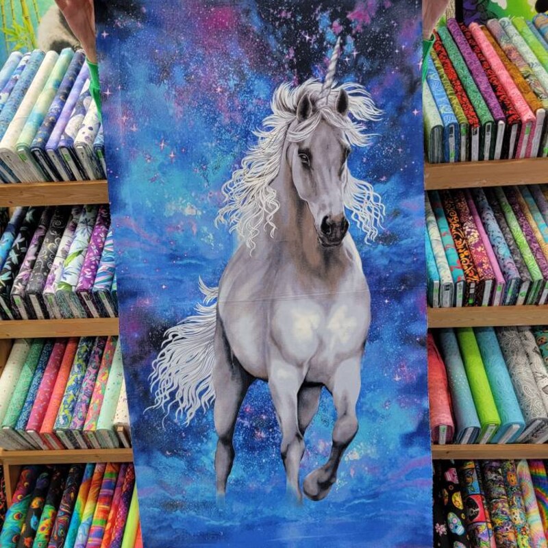 Unicorn Fabric Panel - Etsy