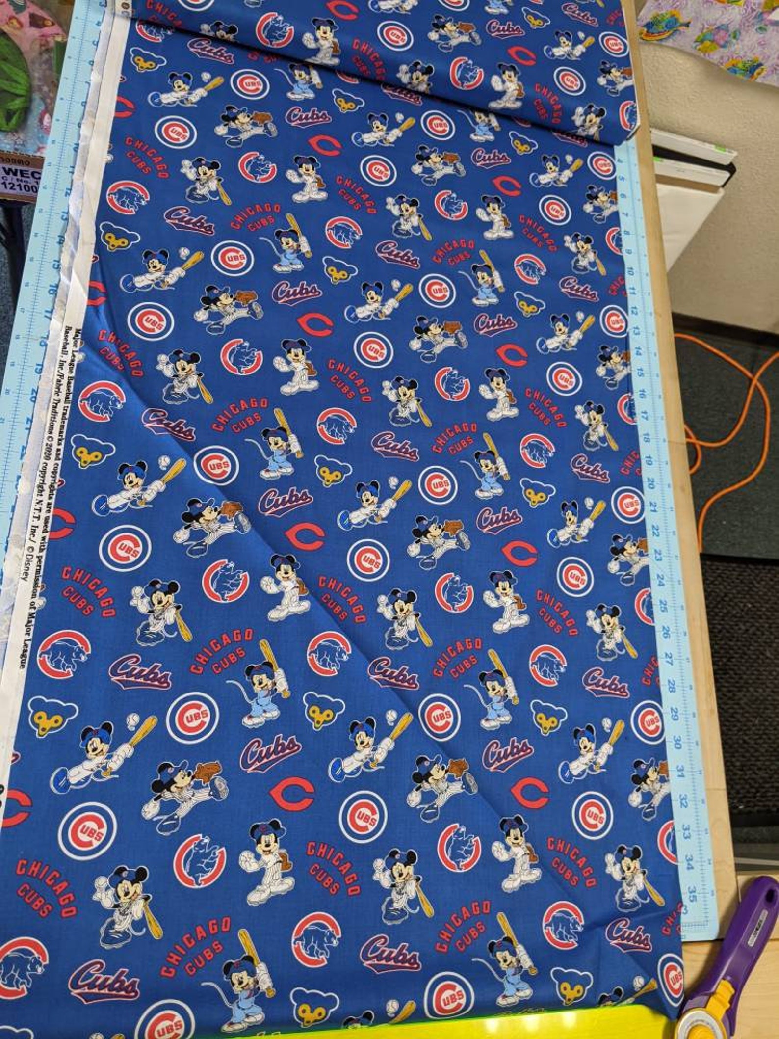 Chicago Cubs & Mickey Mouse - MASHUP MLB and Disney - High Quality ...