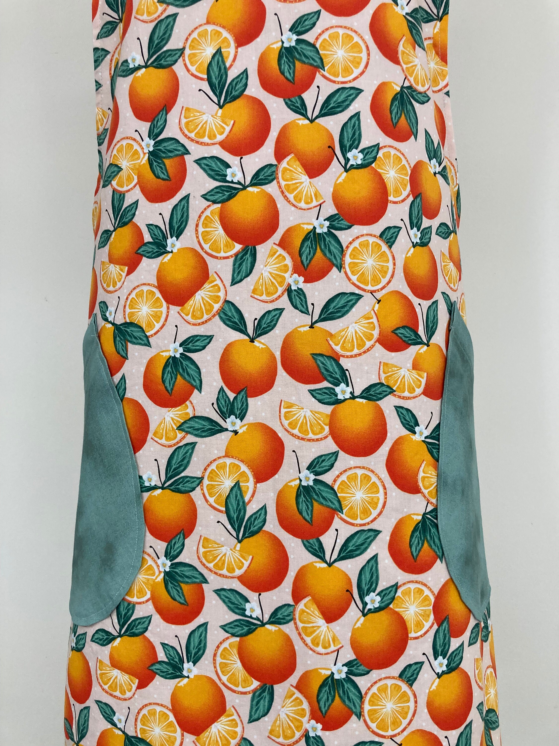 Oranges, Cross Back Apron, Fruit, Citrus Florida, California, Garden ...