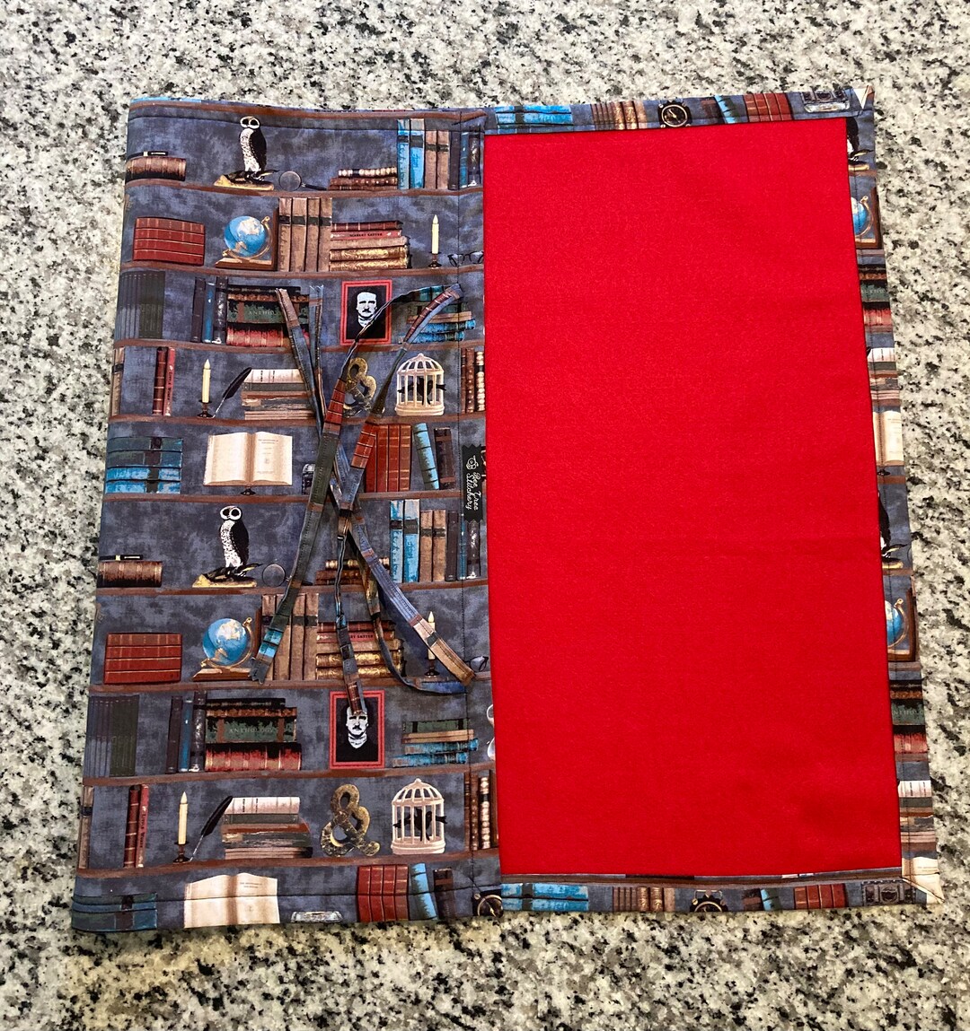 Jig Saw Puzzle Mat, Beading Mat, Books, Poetry, Edgar Allen Poe, Felt ...