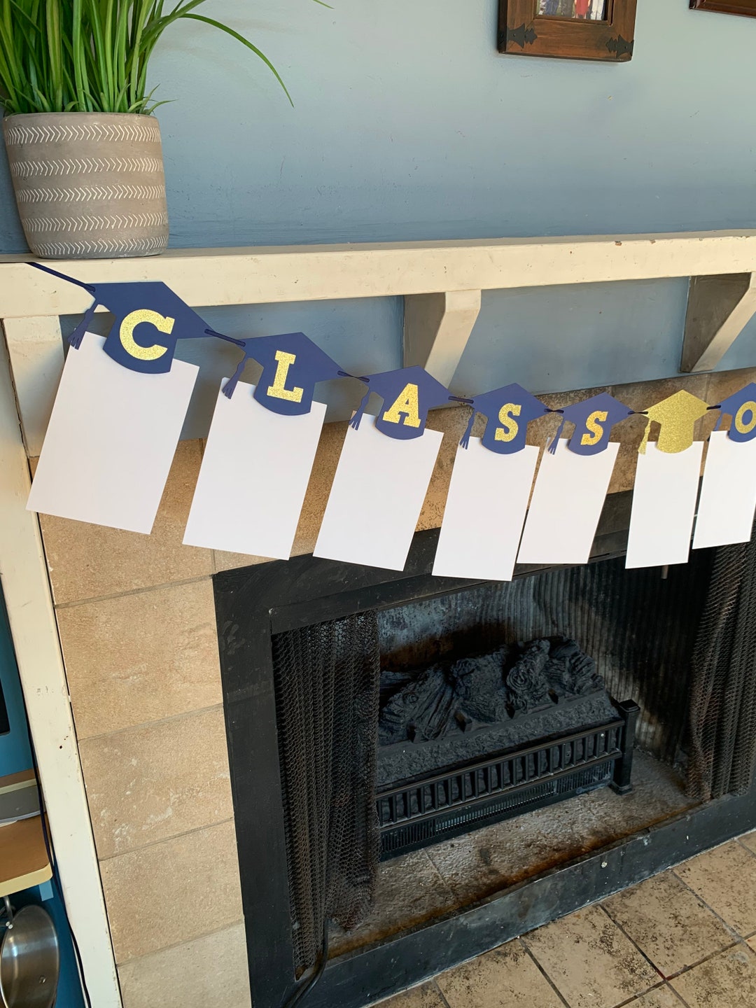 Graduation Photo Banner, Graduation Banner, Graduation Decor, Class of ...