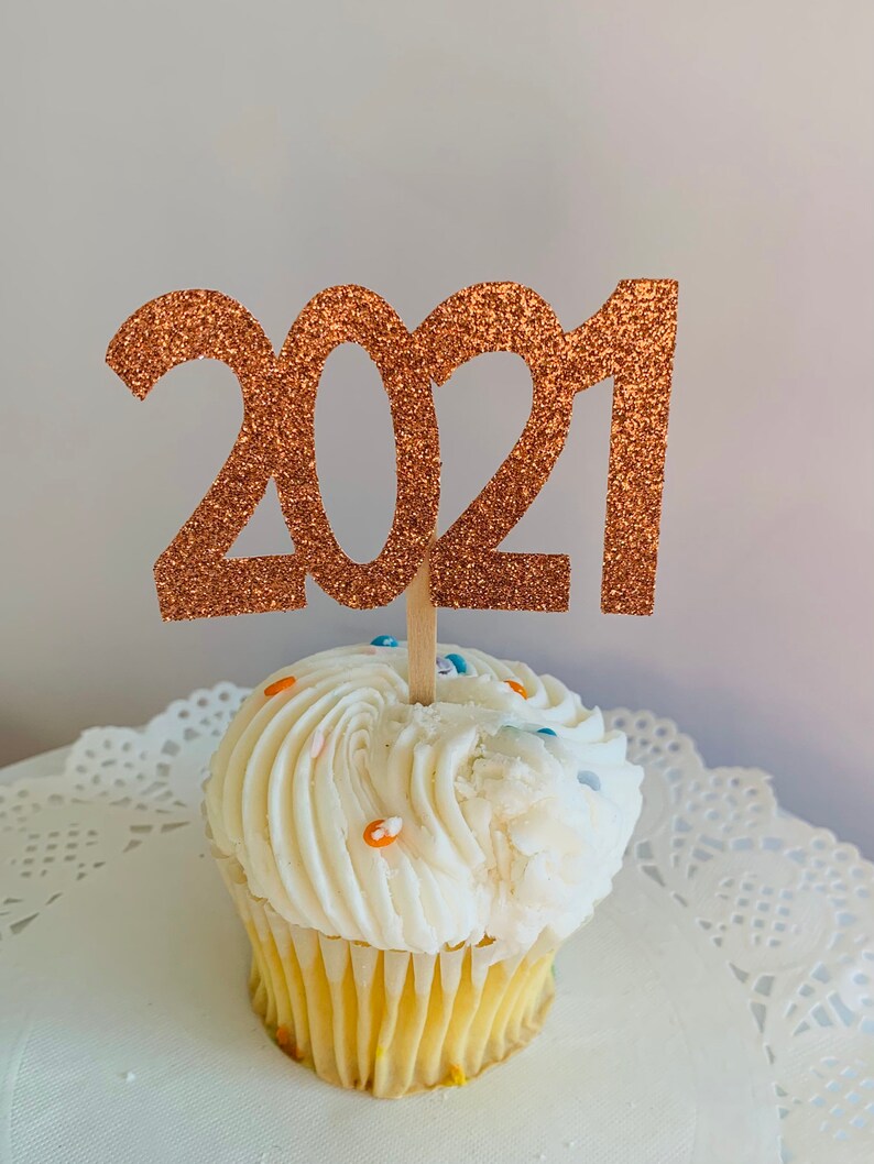 2023 Cupcake Toppers New Years Eve Party Decor Graduation - Etsy