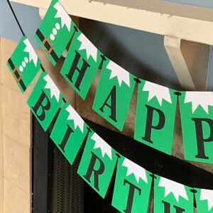 Elf Birthday Banner Elf Birthday Party Decor Christmas Party ...