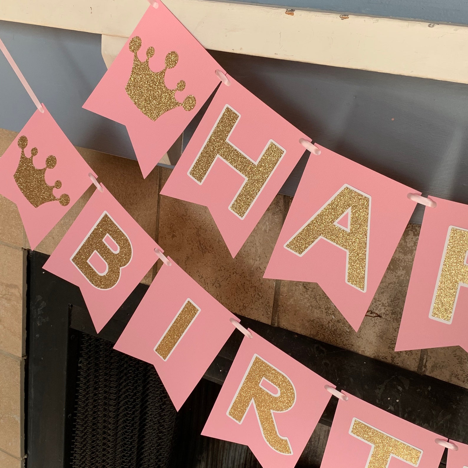 Princess Birthday Banner Princess First Birthday Banner | Etsy