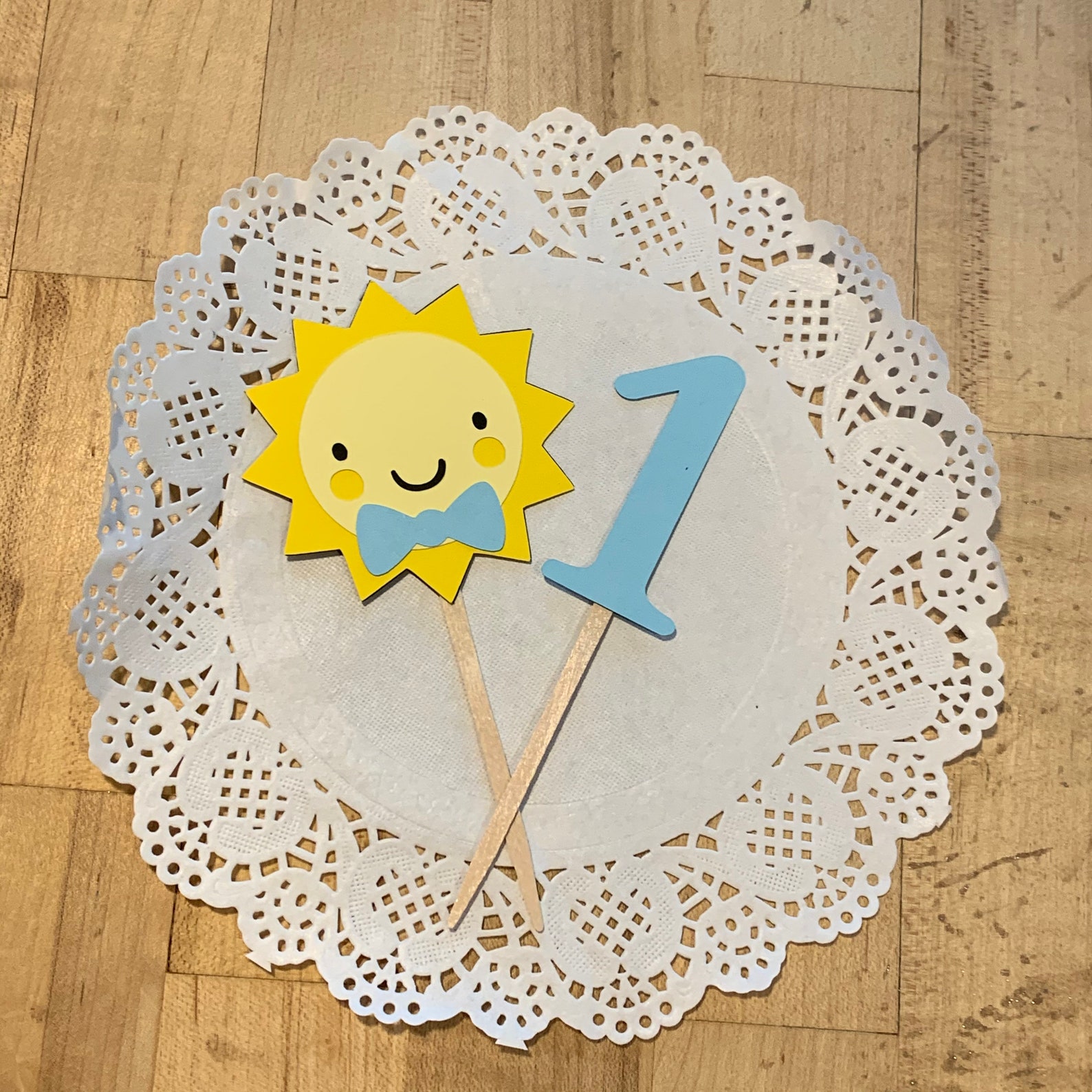Sunshine Cupcake Toppers - Sunshine Cake Topper - You Are My Sunshine ...