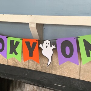 Spooky One Banner - Spooky One First Birthday - Halloween Birthday ...